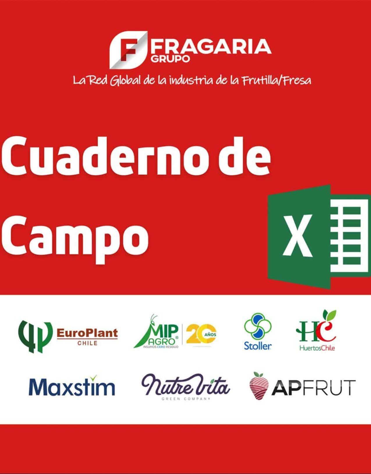 Cuaderno de Registro Agrícola digital en Excel - GRUPOFRAGARIA